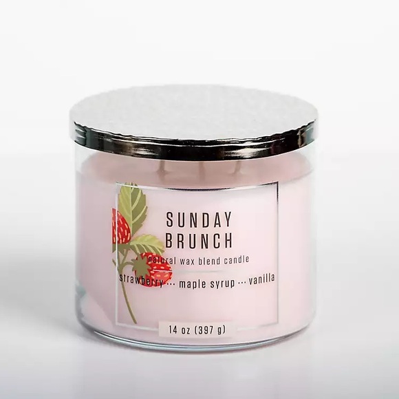 Accents | Sunday Brunch 14 Oz Triple Wick Jar Candle | Poshmark